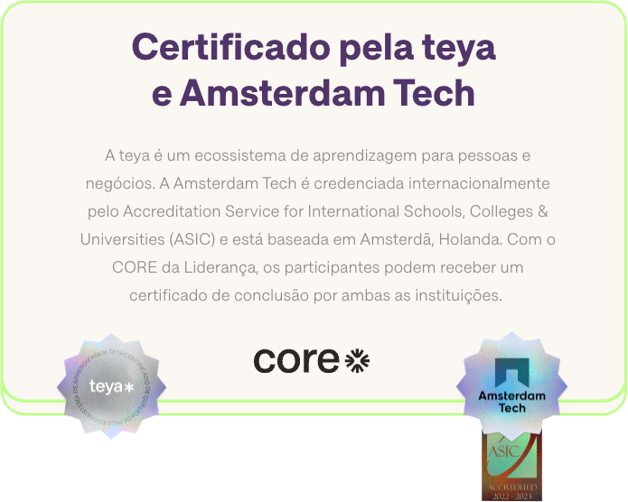 core conversão web - teya ecossistema